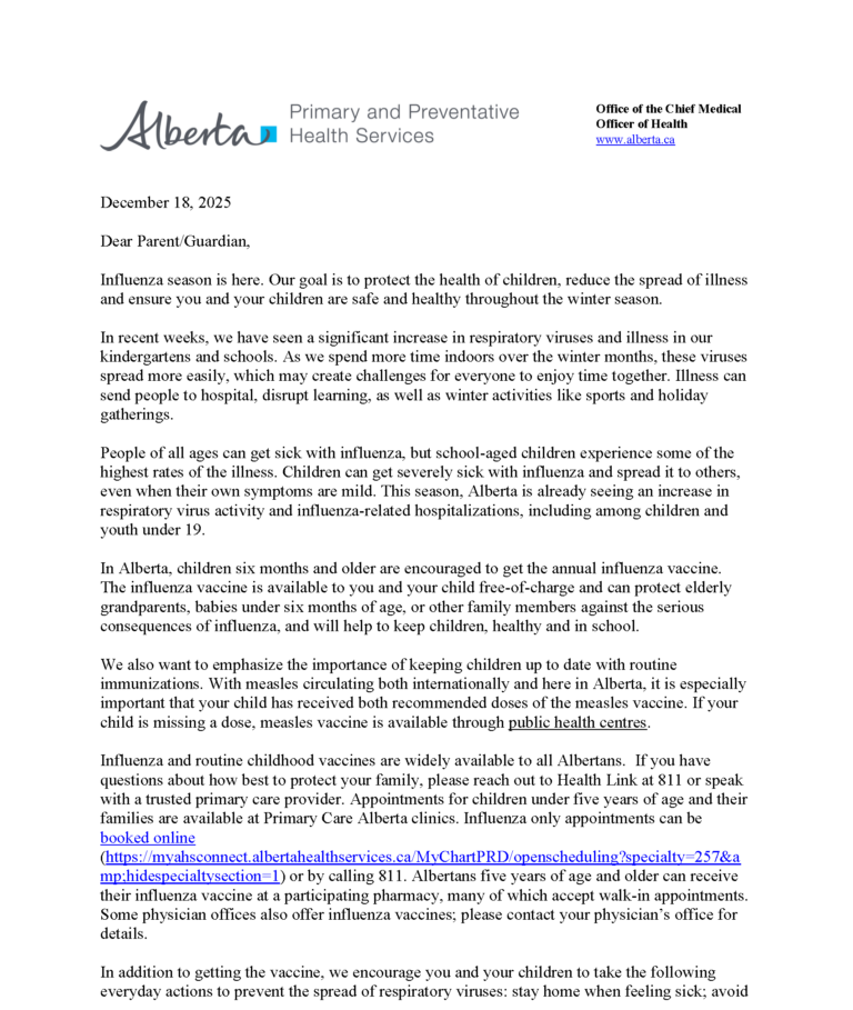 Immunization letter to parents_Page_1 - Pembina Hills School Division